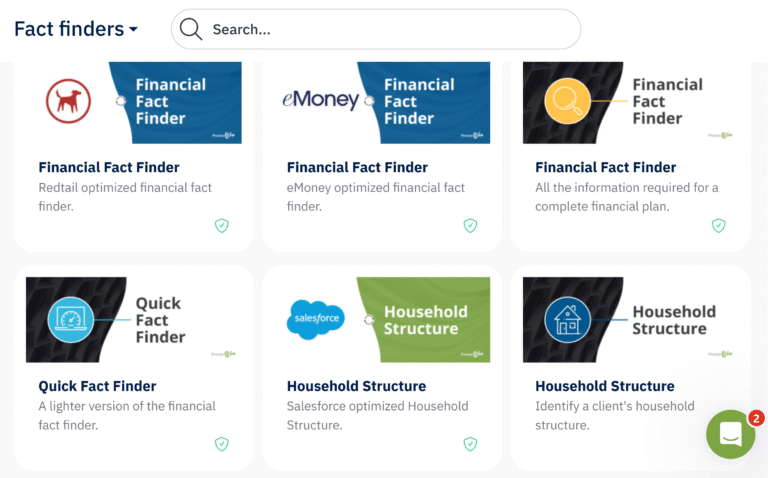 Fact Finder | Client Data Collection | PreciseFP